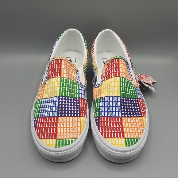 Vans | Shoes | New Vans Classic Slipon Gay Pride Lgbtq Lgbt Rainbow ...